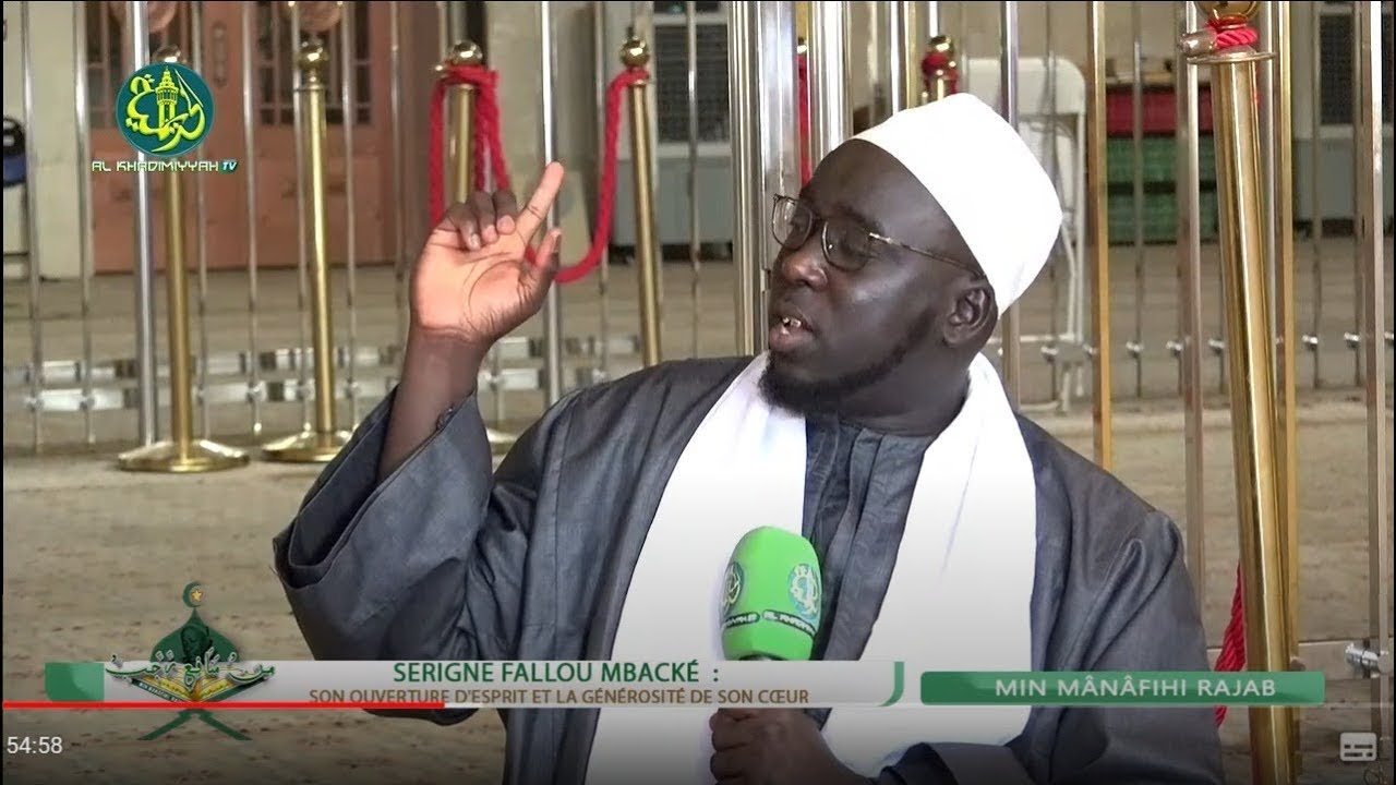 Serigne Fallou Mbacké : Son ouverture d'esprit et la générosité de son ...