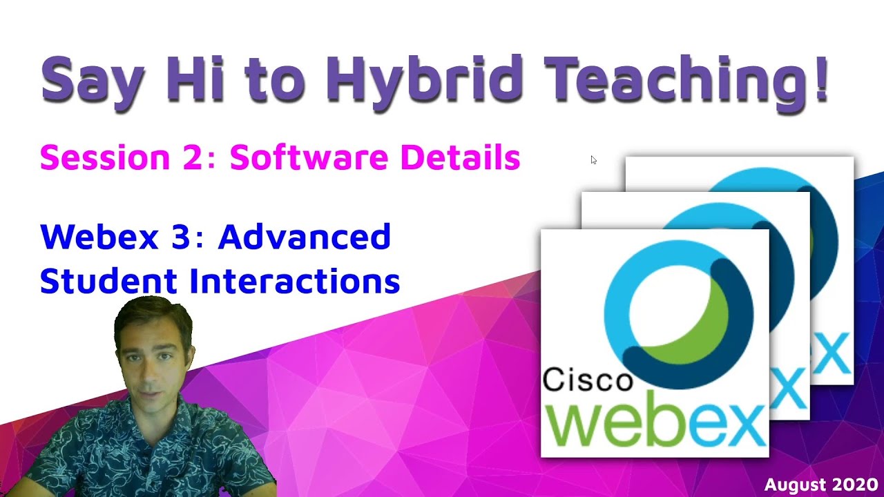 2.Webex3 - Say Hi to Hybrid Teaching - Webex Student Interactions - YouTube