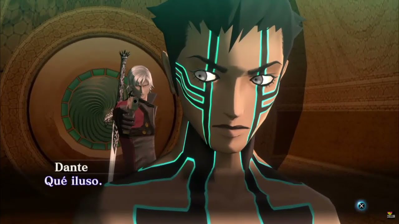 Shin Megami Tensei 3 Nocturne HD Remaster Boss Dante (2ndo encuentro ...