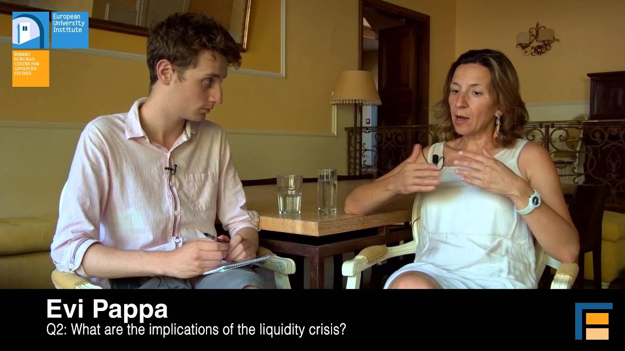 The liquidity crisis in Greece | Evi Pappa - YouTube