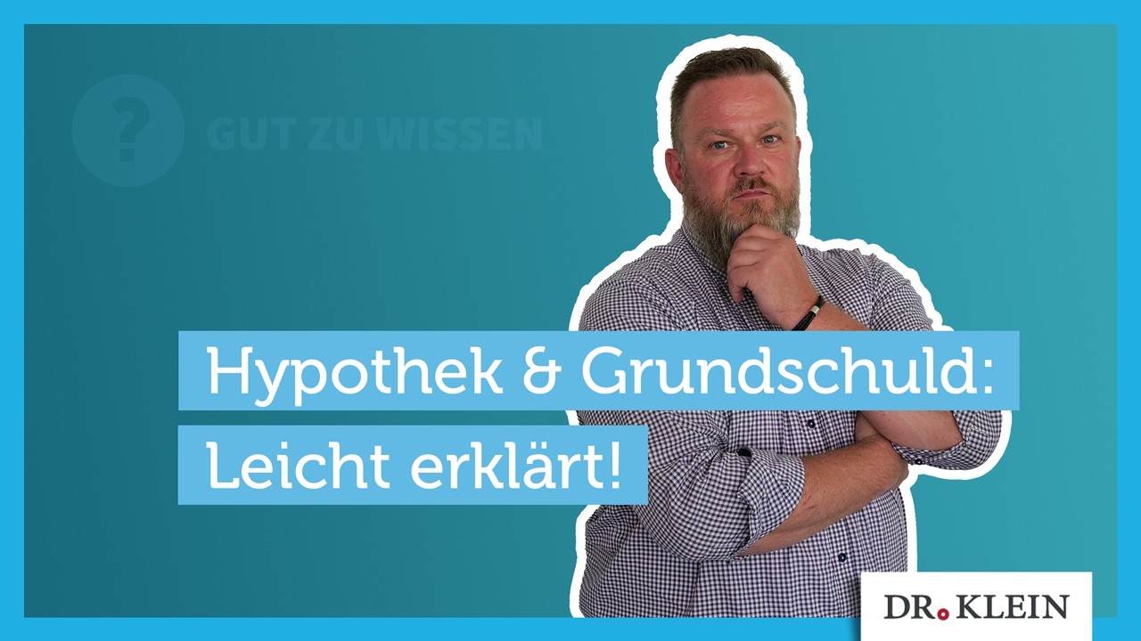 Hypothek vs. Grundschuld: Was ist das? Was ist der Unterschied? - YouTube