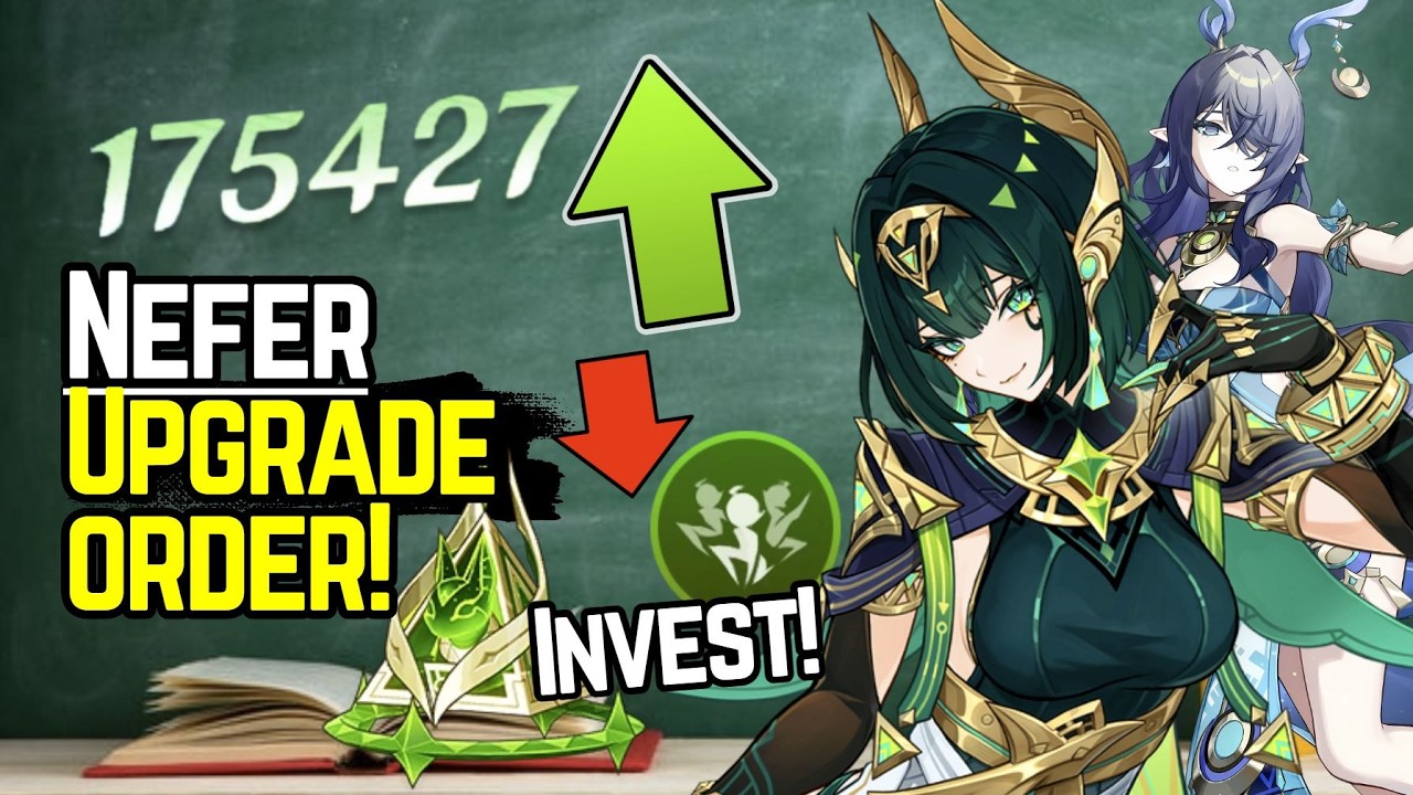 Updated Nefer Team Investment Order Guide! (Best Pulls to Damage) - YouTube