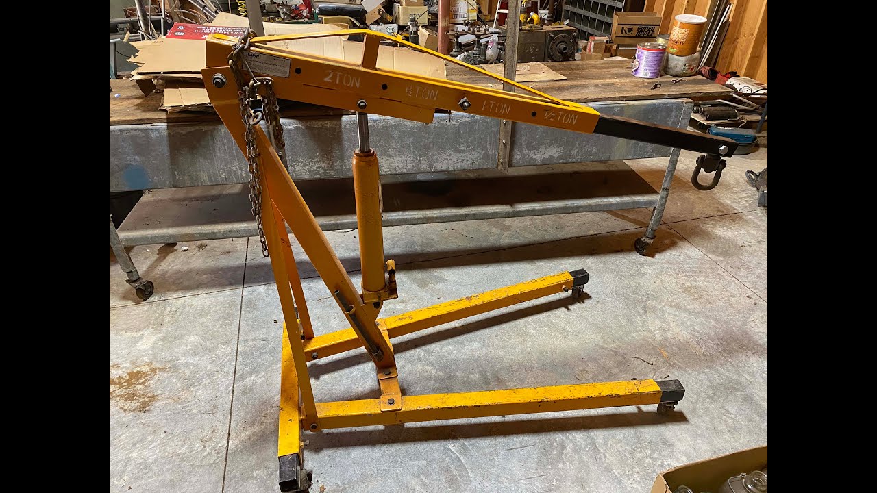 LARIN 2-TON ENGINE HOIST (AuctionTime/MachineTrader) - YouTube