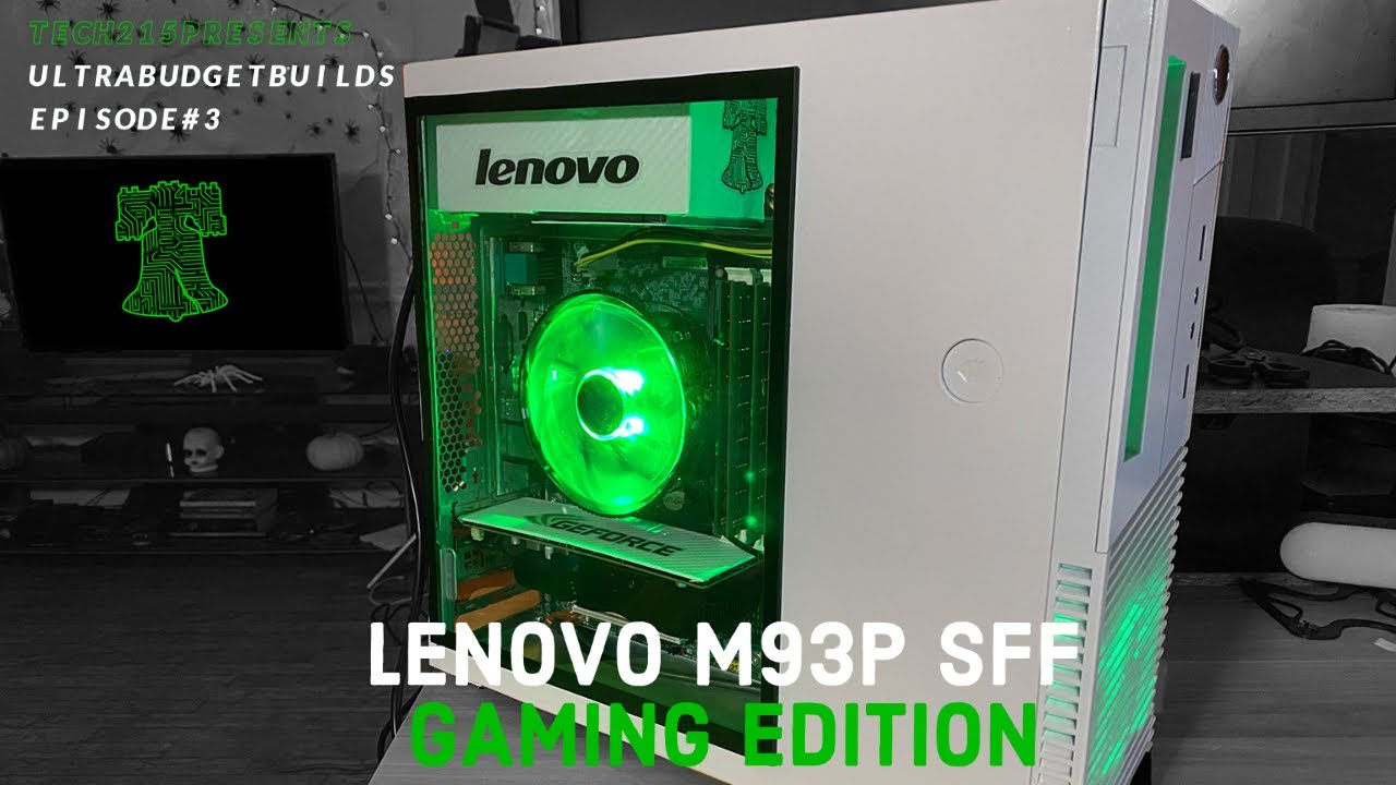 Lenovo M93P Gaming Edition #i74770 #GTX1050ti - YouTube