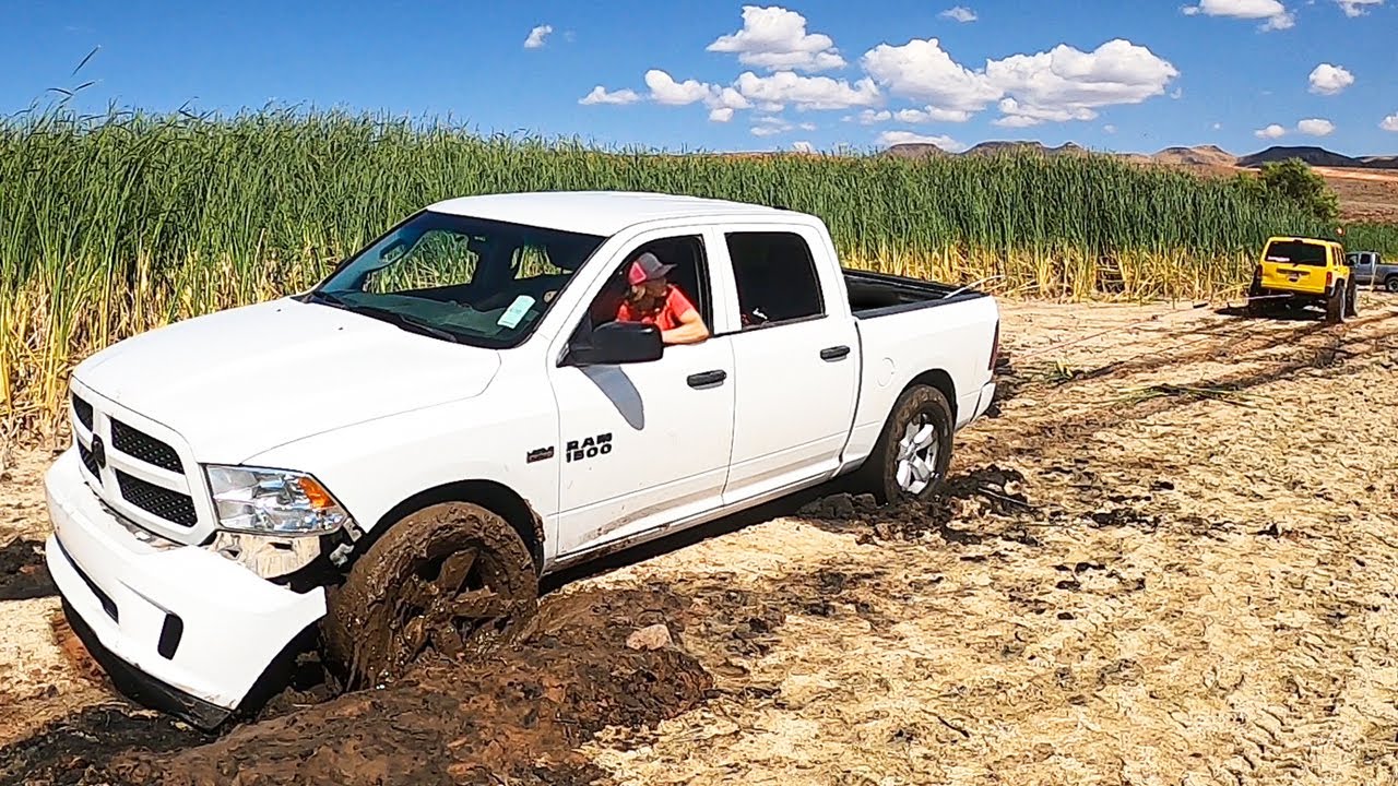 Mud Pit Rescue... Smells Like Sewer! - YouTube