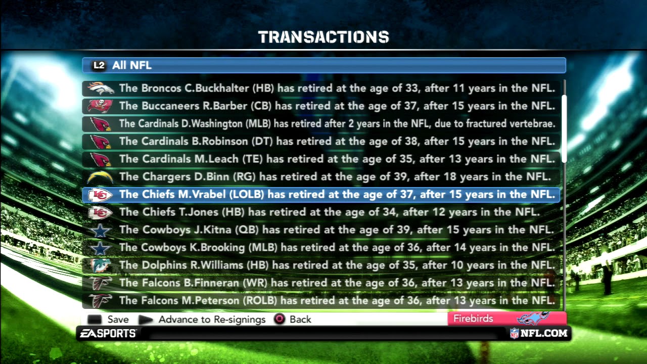 Madden NFL 12: Create-A-Team | Offseason Year 1 [14] - YouTube