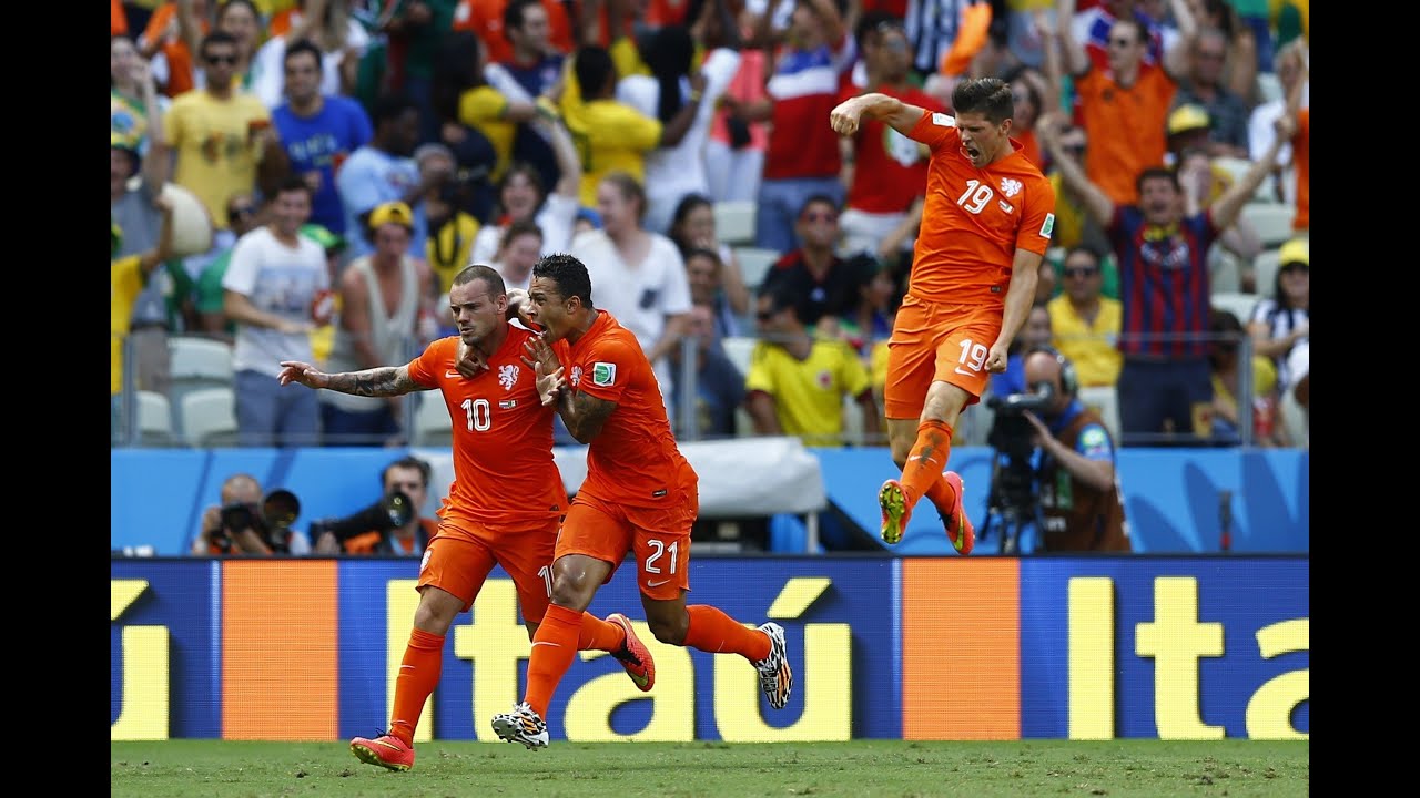 Netherlands vs. Costa Rica 1-0 World Cup 2014 Full Match Goals ...