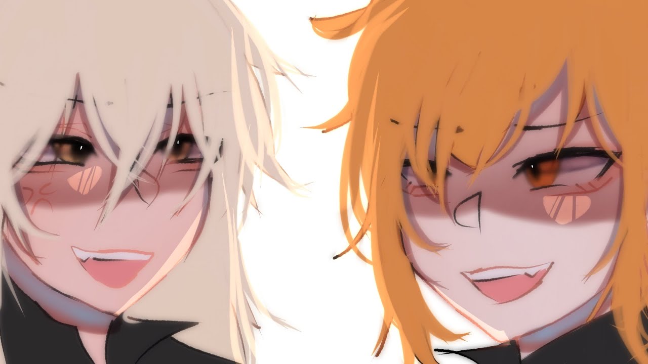 🥧 ::「 Laughing trend 」 || Osano vs Osoro ft. Yandere-kun || Yandere ...