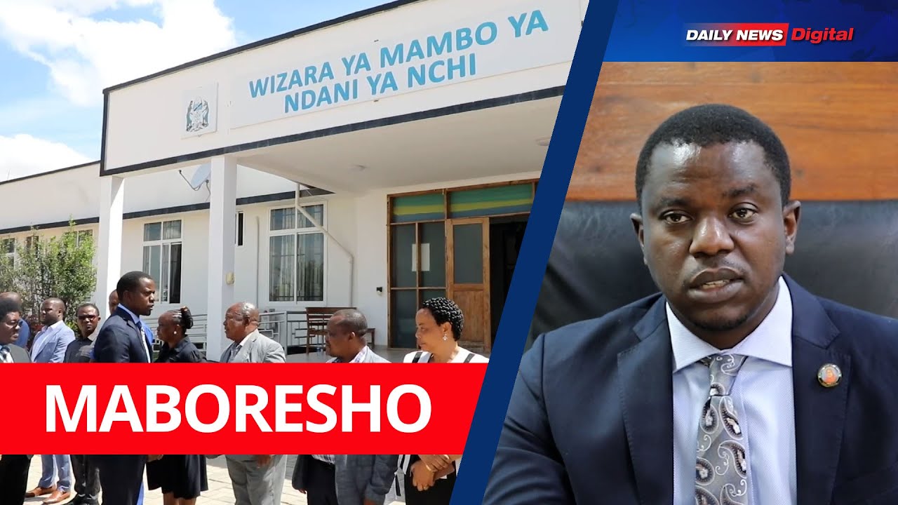 BASHUNGWA ATAKA MABORESHO WIZARA MAMBO YA NDANI - YouTube