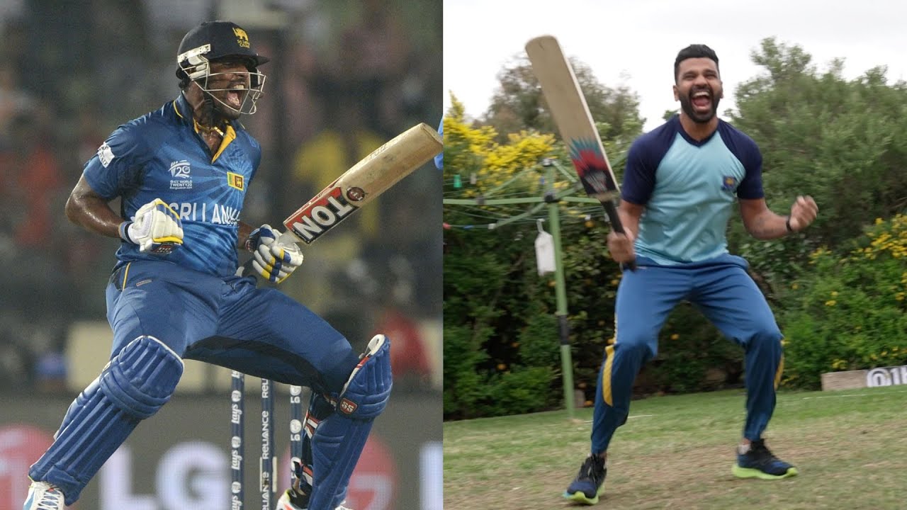 Iconic Moments Recreated: Thisara Perera | ICC Men's T20 World Cup 2022 ...