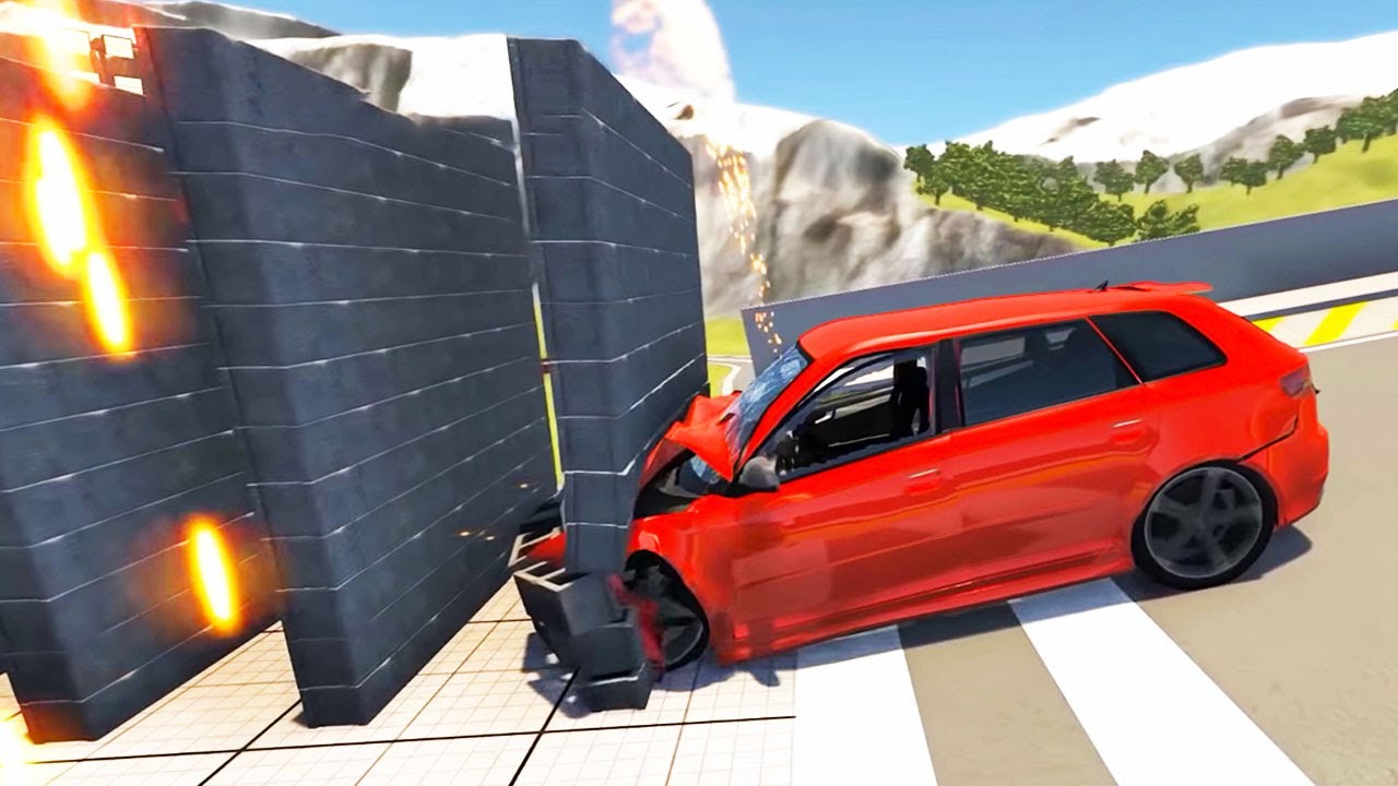 Beam Drive Road Crash 3D Games #2 - Android Gameplay - YouTube