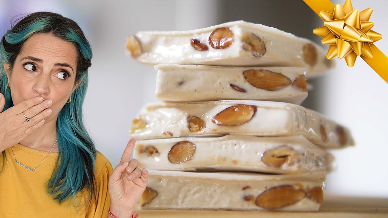 Cómo Hacer Turrón Navideño Clásico (Turrón de Almendras) - Navidad a ...