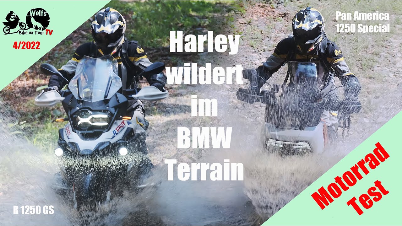 Wolf vergleicht Motorräder: BMW R1250 GS | Harley-Davidson Pan America ...