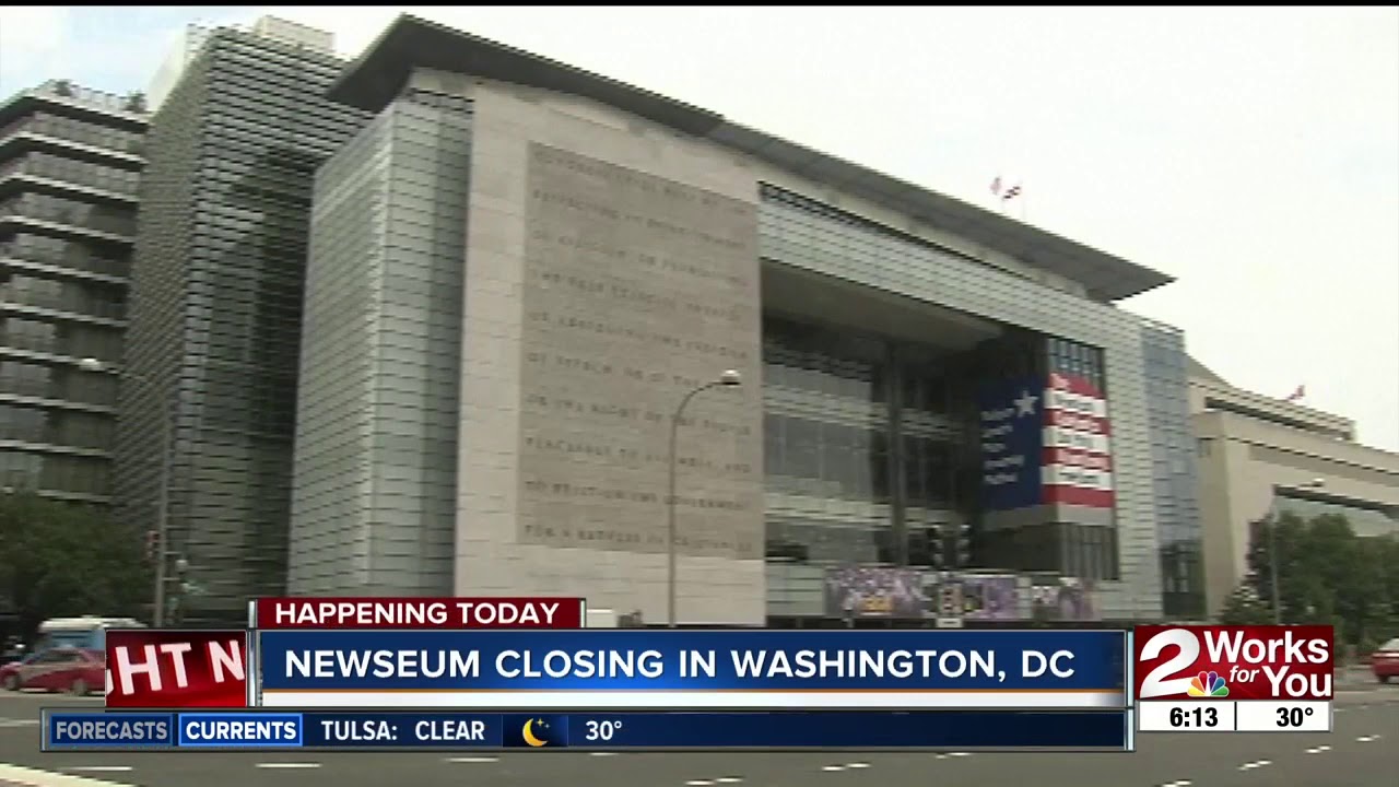 Newseum closing in Washington, D.C. - YouTube