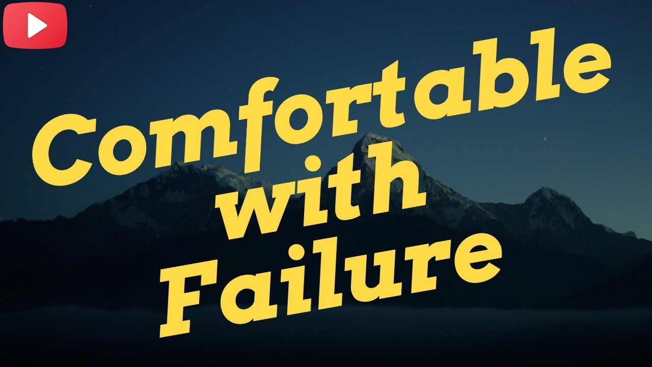 Be Comfortable With Failure - Best Motivational Video | 2020 | Daily ...
