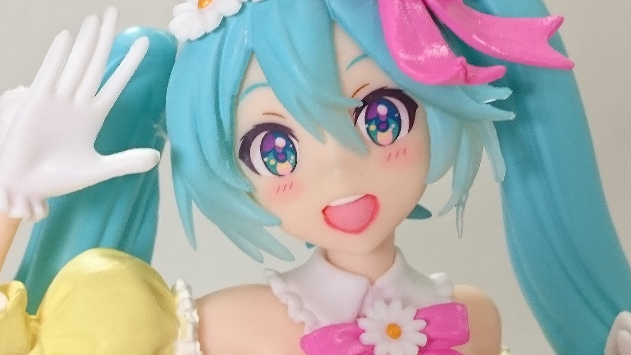 Hatsune Miku 2nd season Spring ver. Figure - YouTube