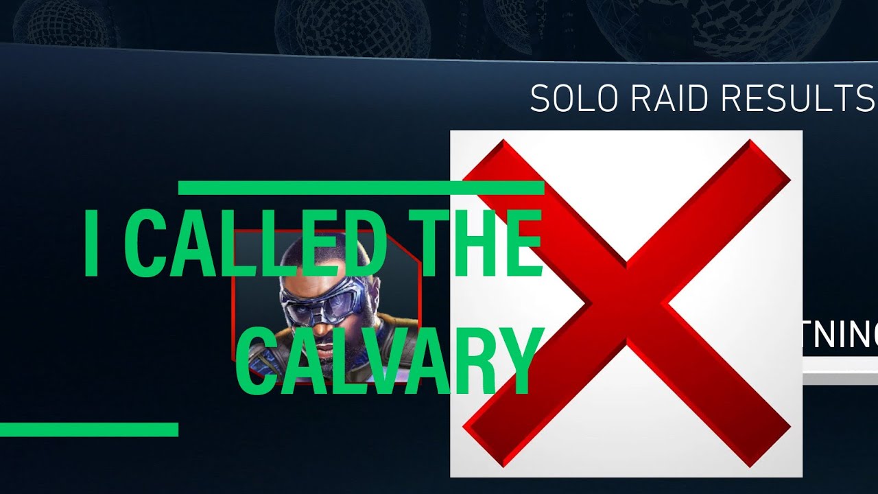 SOLO RAID | I CALLED THE CALVARY ON BOSS BLACK LIGHTENING | Easy Fix ...