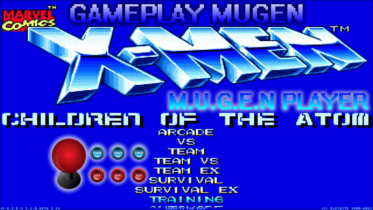 X-MEN CHILDREN OF THE ATOM MUGEN - YouTube