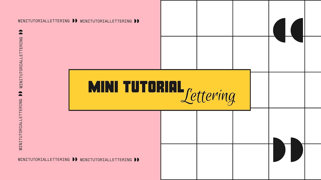 Mini tutorial de lettering #5 - YouTube