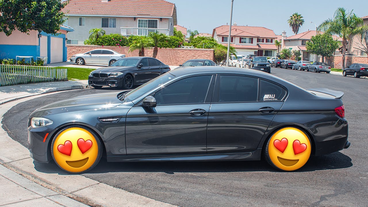 NEW WHEEL SETUP FOR MY F10 M5 !!! **LOOKS SO GOOD** - YouTube