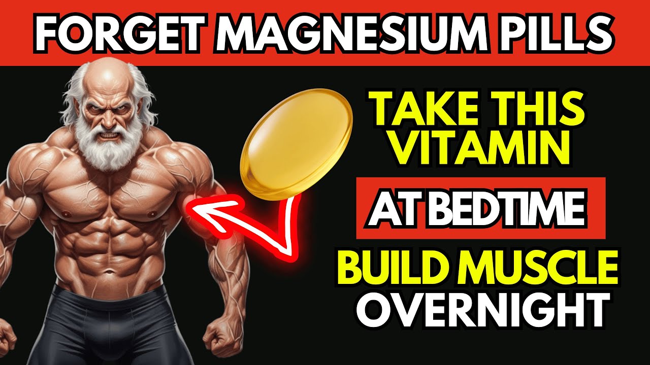 Forget magnesium supplements! Take vitamins at night to rebuild muscles ...
