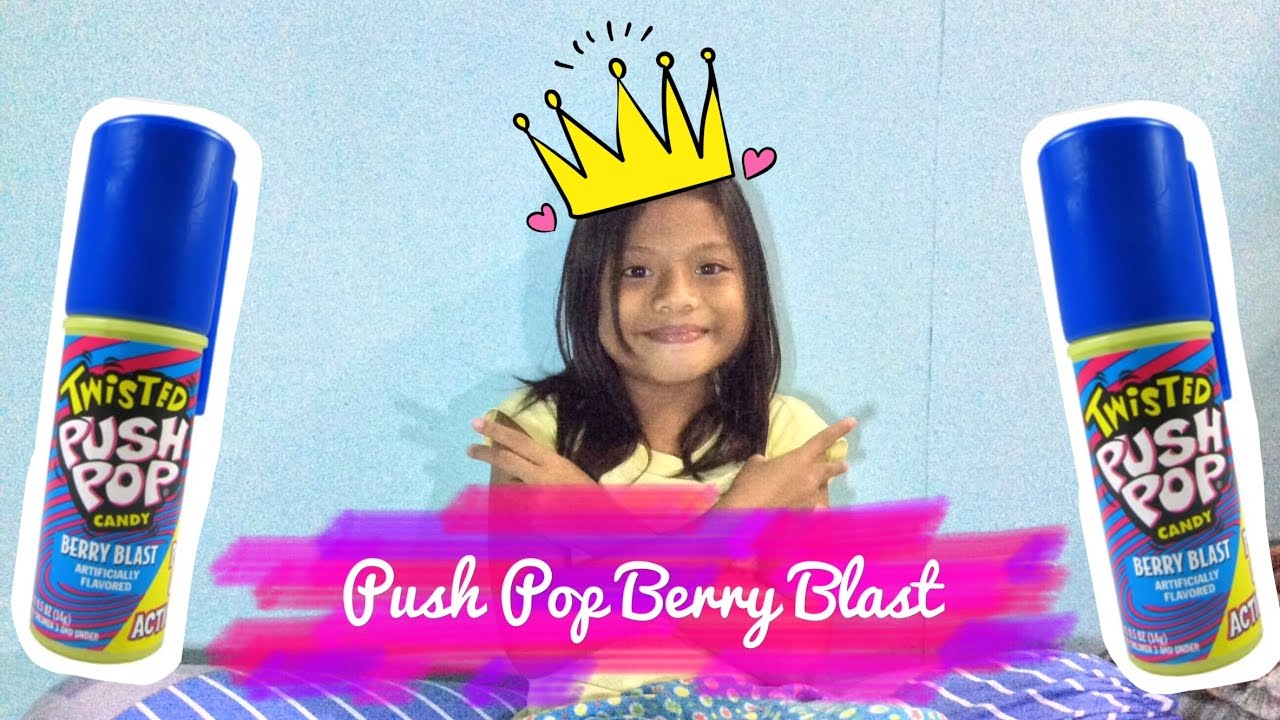 Push Pop Berry Blast (Taste Test) #1st Video - YouTube