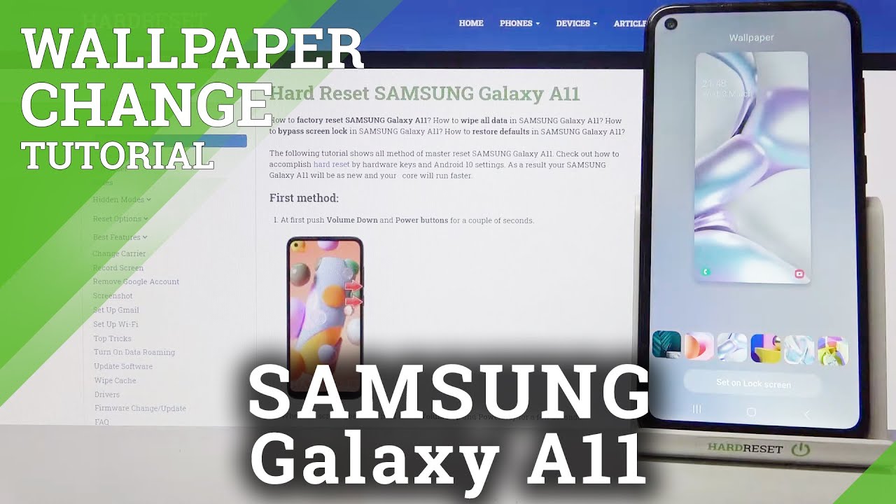 SAMSUNG Galaxy A11 Stock Wallpapers | All Original Wallpapers