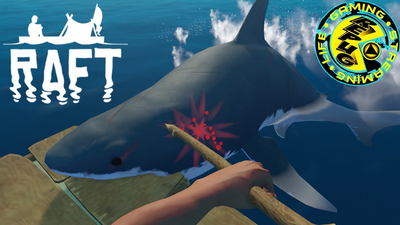RAFT EARLY ACCESS START SHARKS, ISLANDS & ABANDONED SHIPS! [RePuG Raft ...