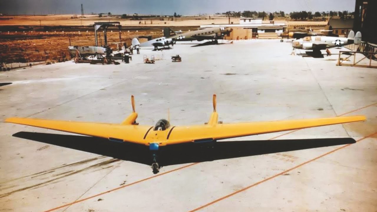 Northrop N-9M Flying Wing - YouTube