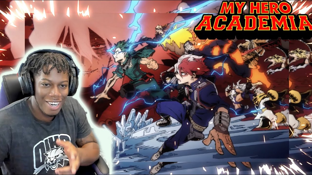 MY HERO IS BACK!! MY HERO ACADEMIA SEASON 6 OPENING REACTION! - YouTube