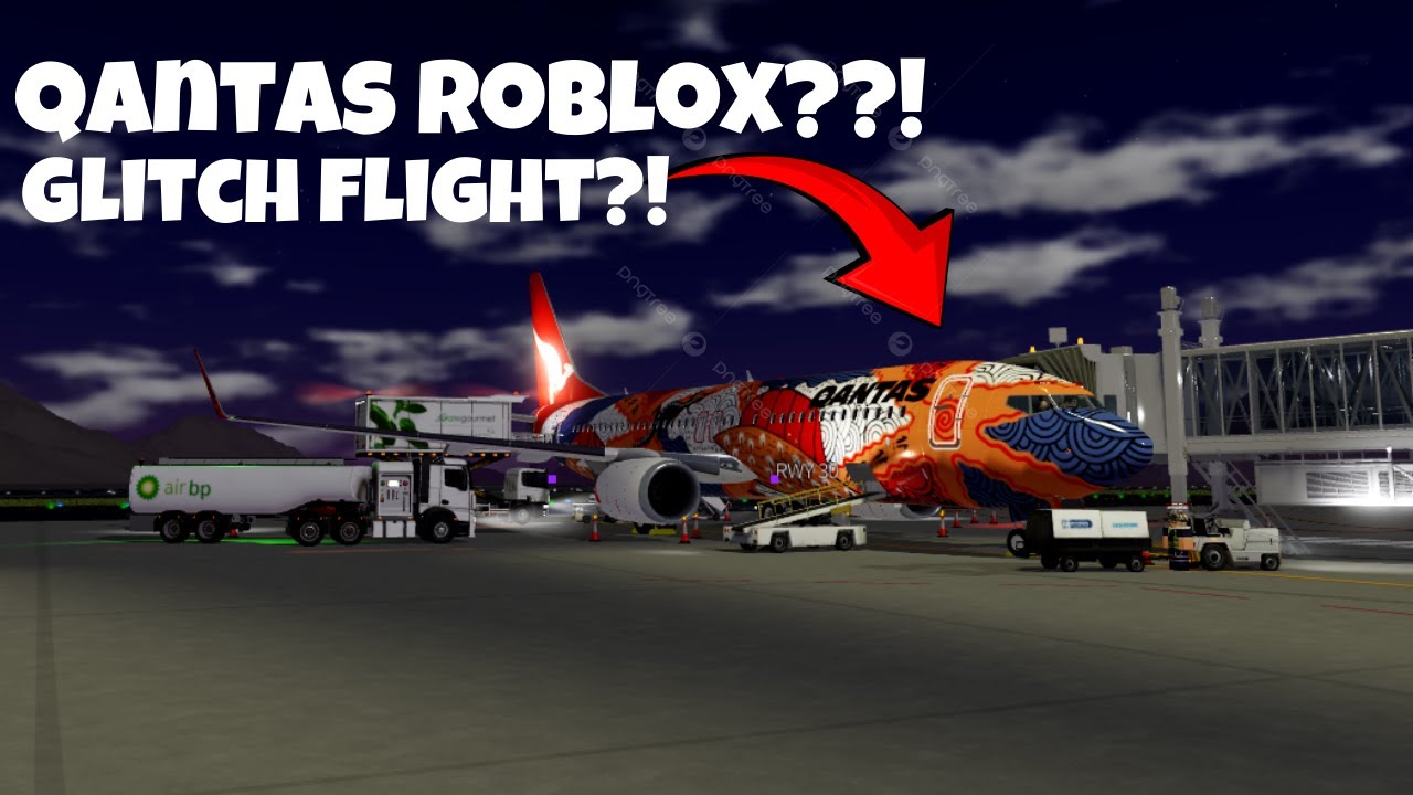 Flying with Qantas on Roblox - YouTube