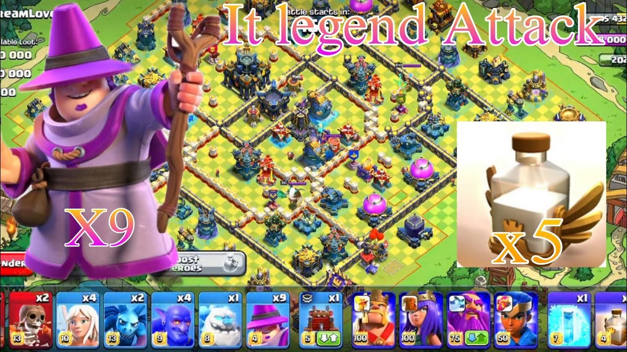 Town hall 17 jabardast game play legendary attack strategy 💀 - YouTube