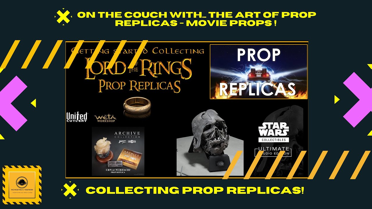 The art of collecting prop replicas @ on the couch with... - YouTube