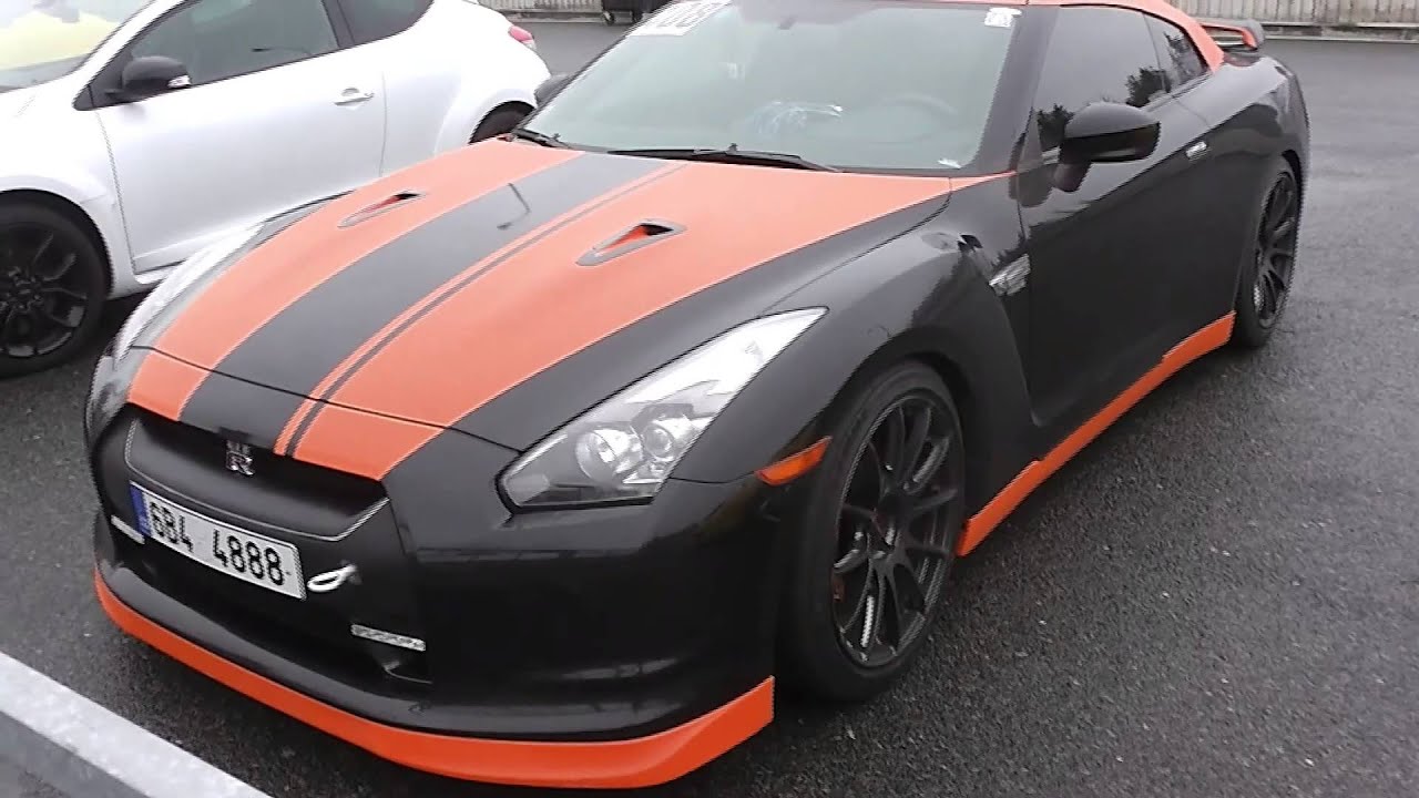 Many Modified Nissan GT-R with Meisterschaft & Titanium Exhaust Loud ...