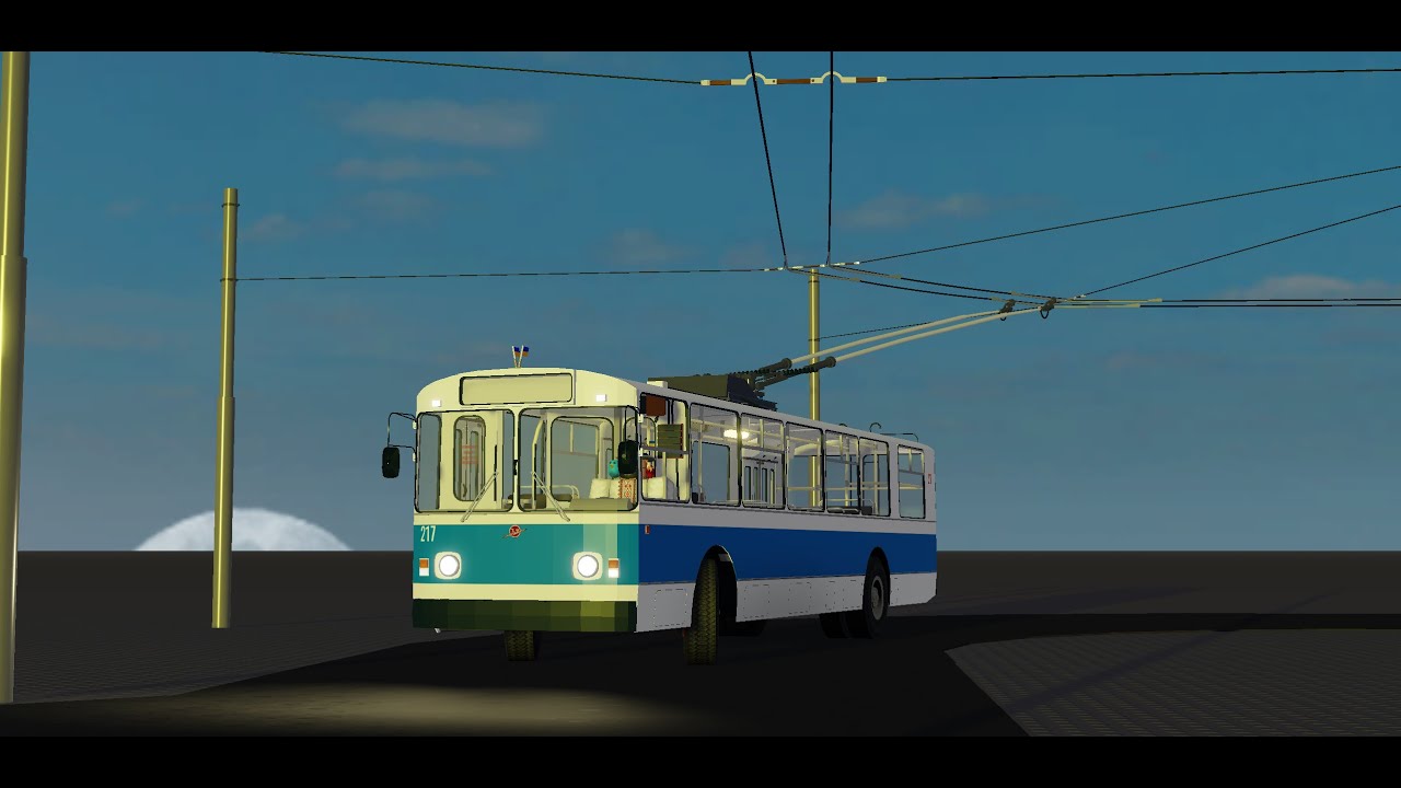 Trolleybus Chassis Test - Pole View.Roblox - YouTube
