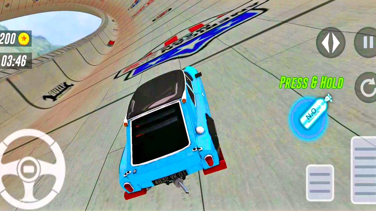 Car Wallride Stunt Racing Game | Car Games | Car Driving Game | Car ...