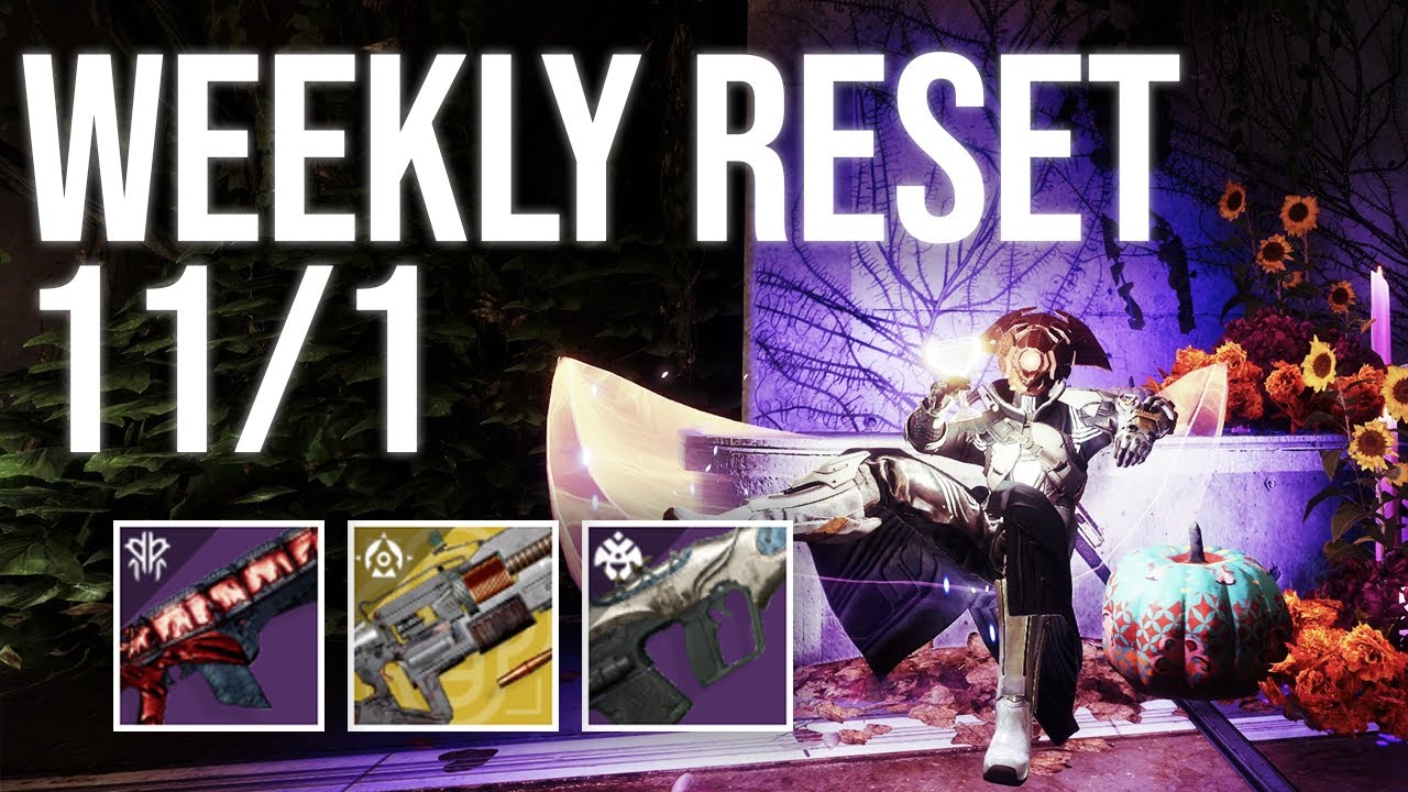 Destiny 2: Weekly Reset breakdown for 11/1 (Event Finale, Mayhem ...