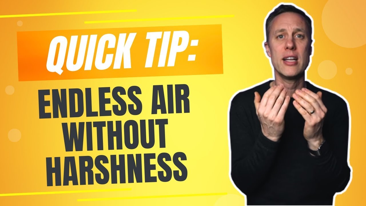 QUICK TIP: ENDLESS AIR WITHOUT HARSHNESS | Streaky.com - YouTube