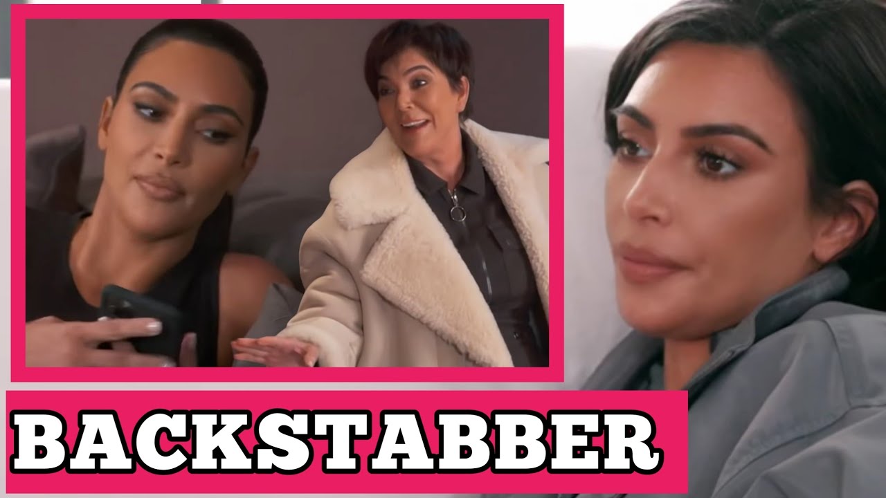 Kim ANGRY at Kris Jenner for BACKSTABBING her to being north west ...