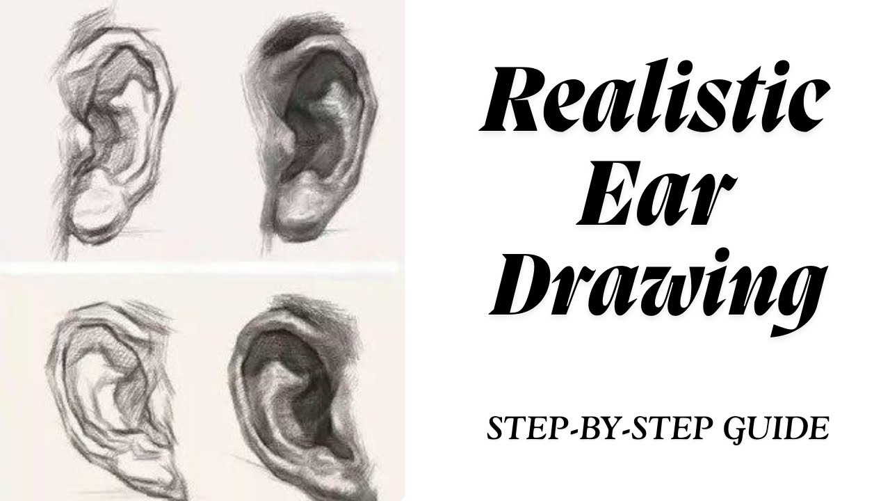 Beginner’s Guide to Drawing a Realistic Ear | Easy Pencil Art - YouTube