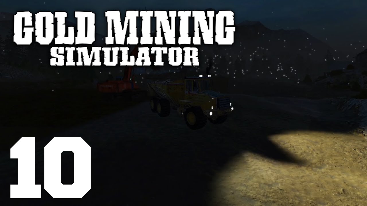 Gold Mining Simulator - GAMEPLAY - Escavação Noturna #10 60 FPS FHD ...