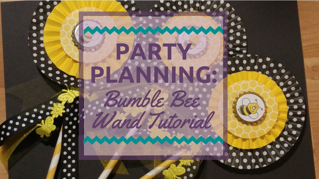 Bumble Bee Wand Tutorial - YouTube