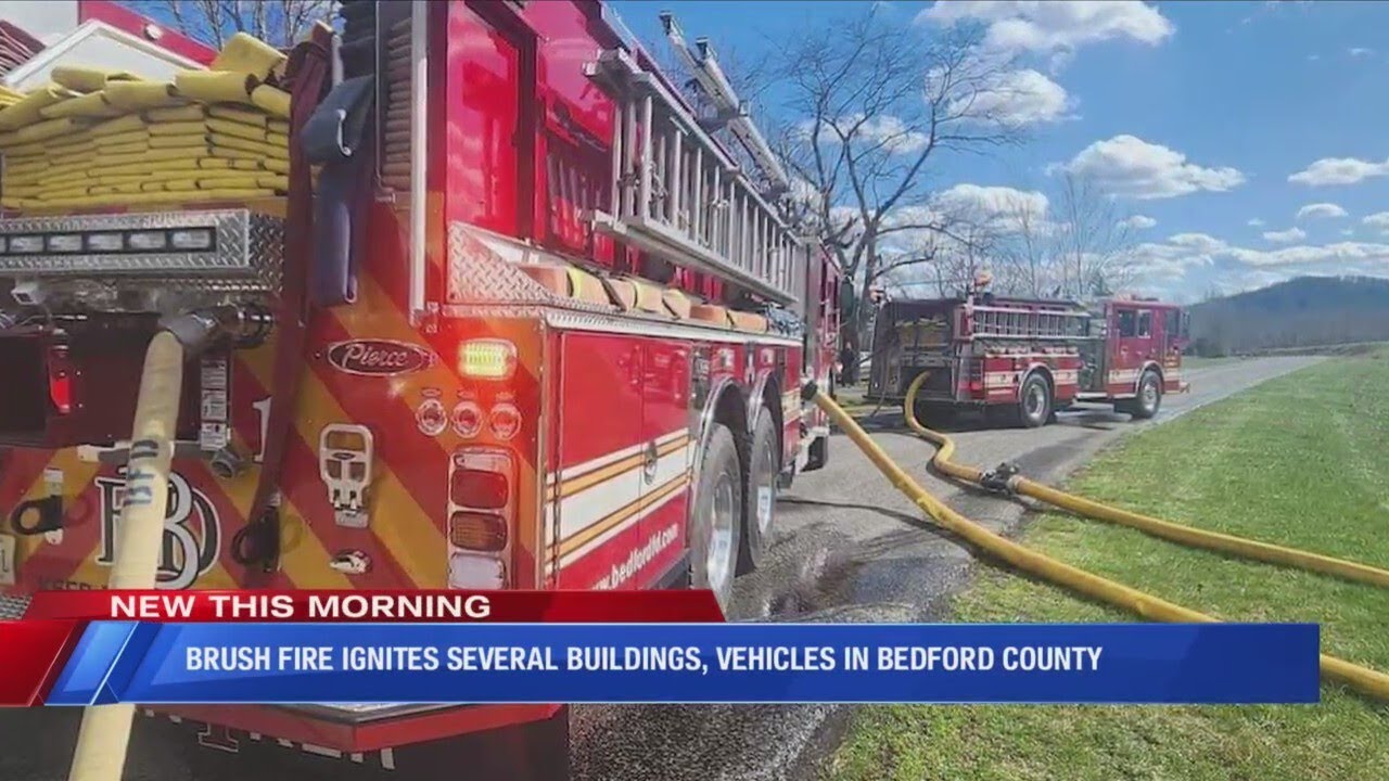 Bedford County firefighters battle multiple vehicles, structure fires ...