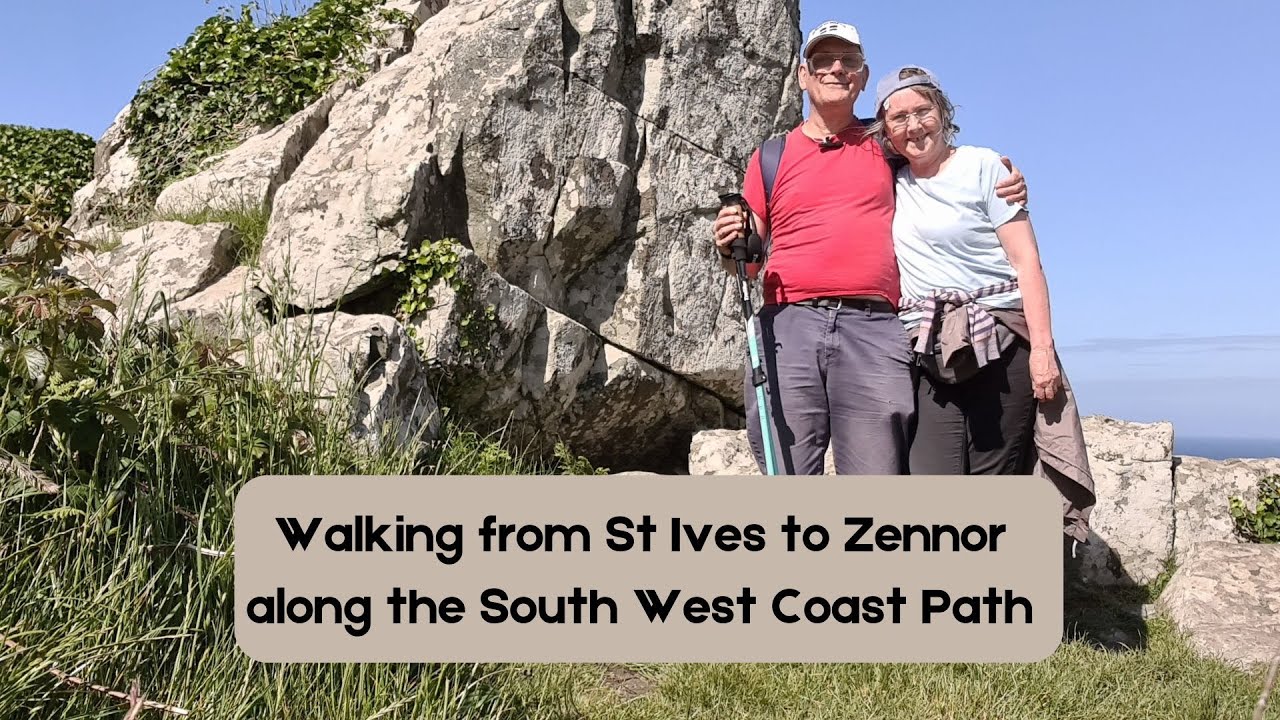 Walking from St Ives to Zennor along the South West Coast Path - YouTube