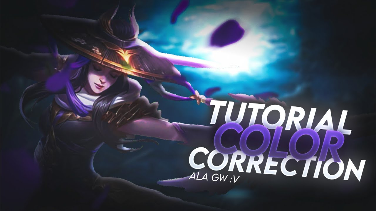 Tutorial Color Correction Gfx | Adobe Lightroom - YouTube