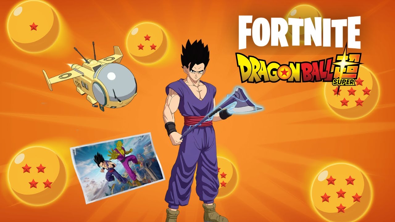 New Gohan skin in Fortnite - Dragonball Fortnite - YouTube