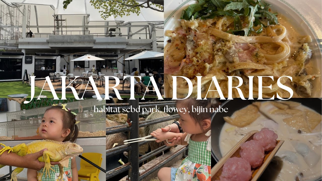 Jakarta Vlog || Habitat SCBD Park, Flowey, Bijin Nabe, Jakarta Vlog ...