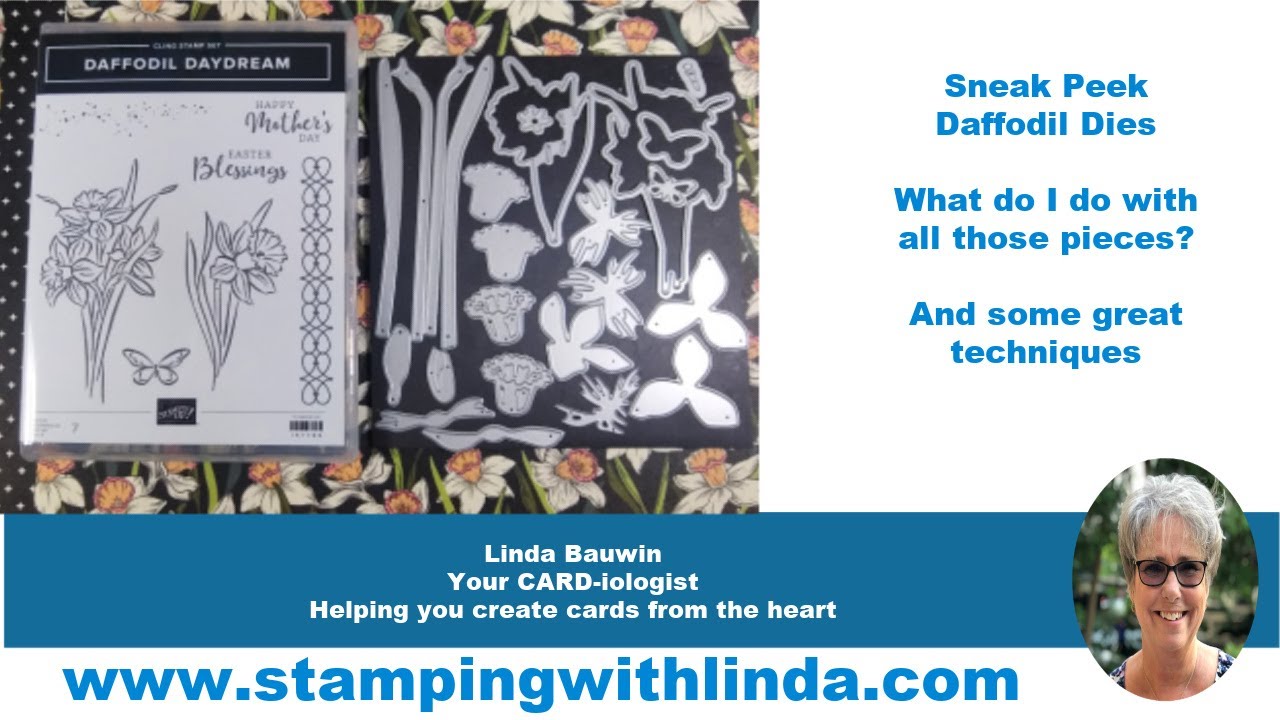 Tips for Using Daffodil Dies a Sneak Peek - YouTube