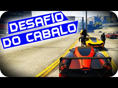 GTA 5 PC Online - DESAFIO DO CABALO? TotalArmy