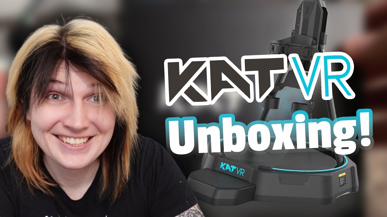 KATVR UNBOXING - The omnidirectional KAT Walk C VR Treadmill - YouTube